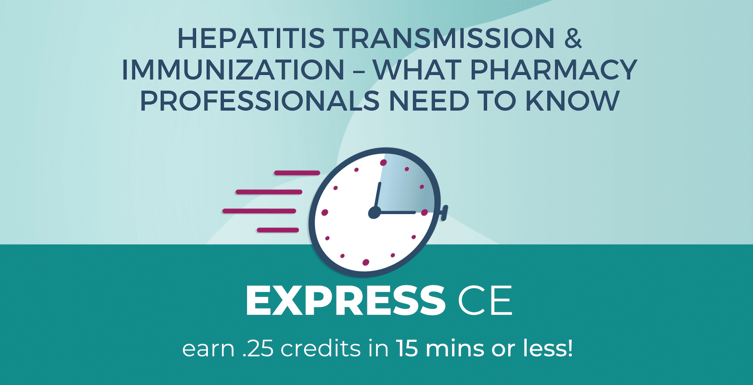 Hepatitis Transmission & Immunization - What Pharmacy Professionals ...