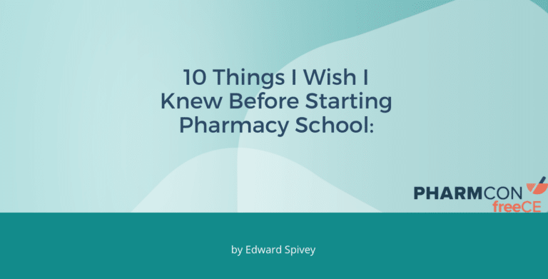 Read This Before Starting Pharmacy School 👀 | freeCE