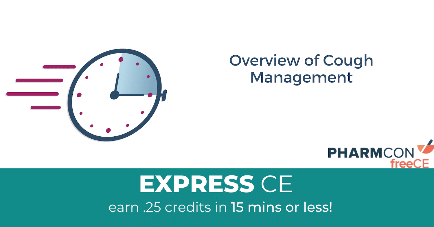 Overview of Cough Management Pharmacist CE freeCE